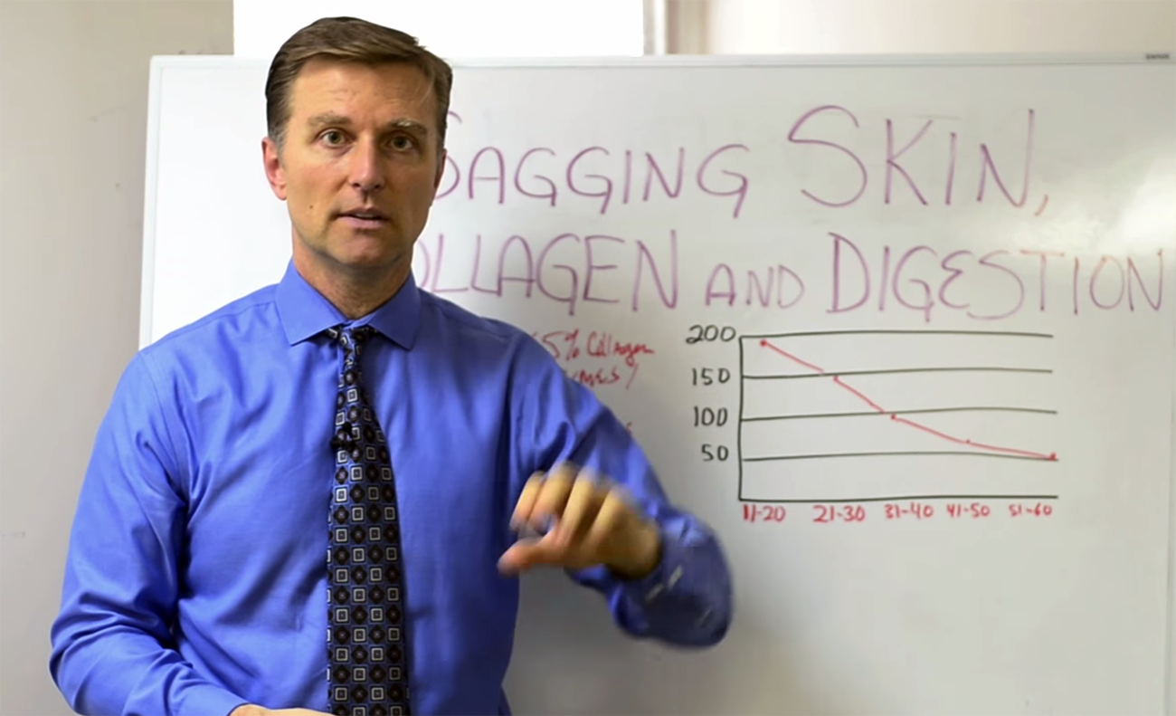 Dr Eric Berg är expert på kollagen-Berg. Foto: Dr Eric s Youtube-kanal ...
